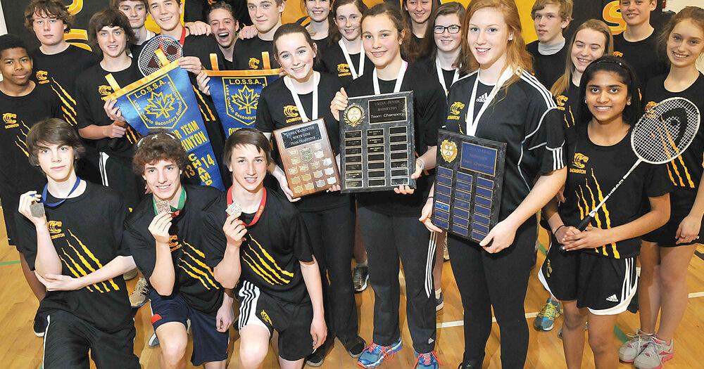 Uxbridge badminton teams win big at LOSSA