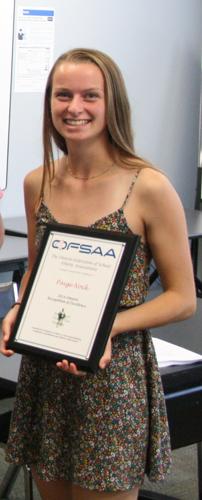 Courtice’s Paige Nock receives Award of Excellence