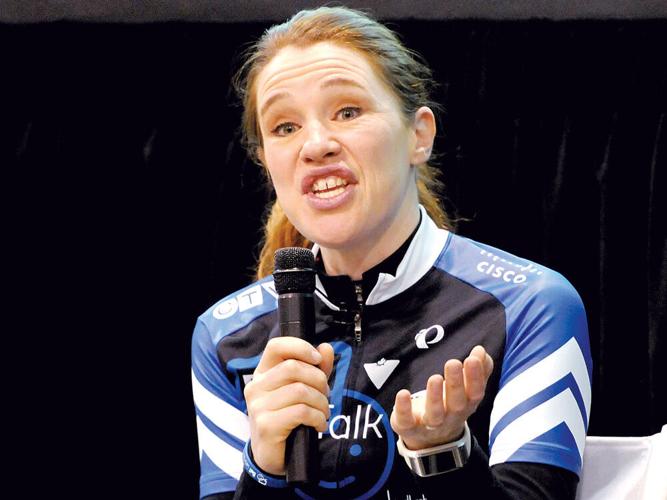 Olympian Clara Hughes talks mental health with Oshawa kids
