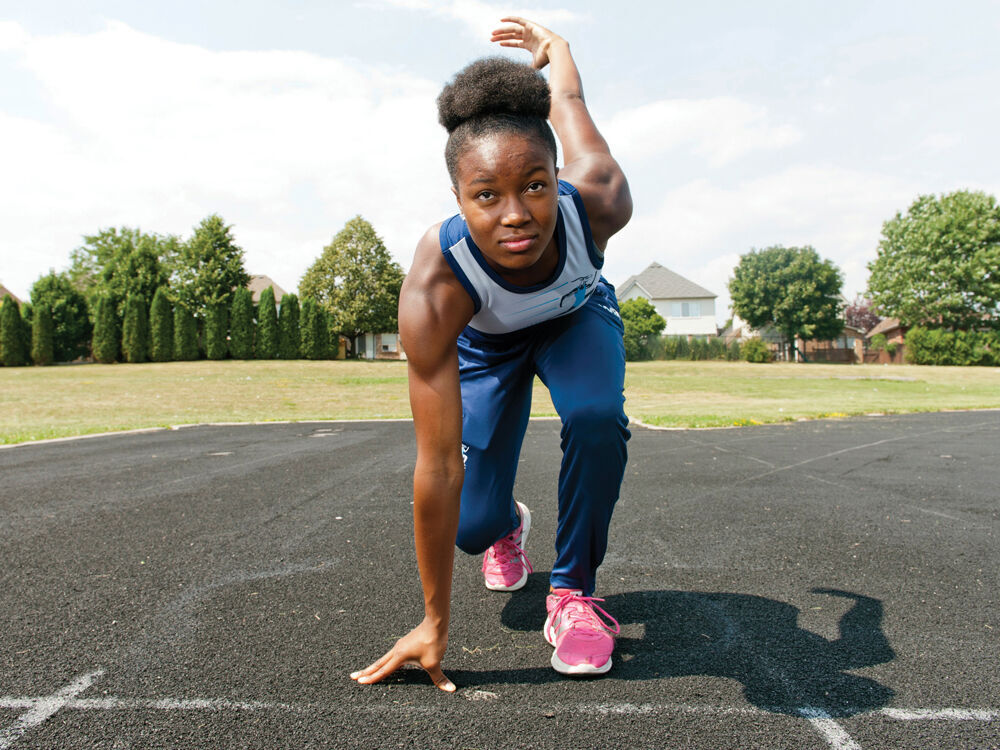 Whitby’s Makenzy Pierre-Webster a rising sprint star