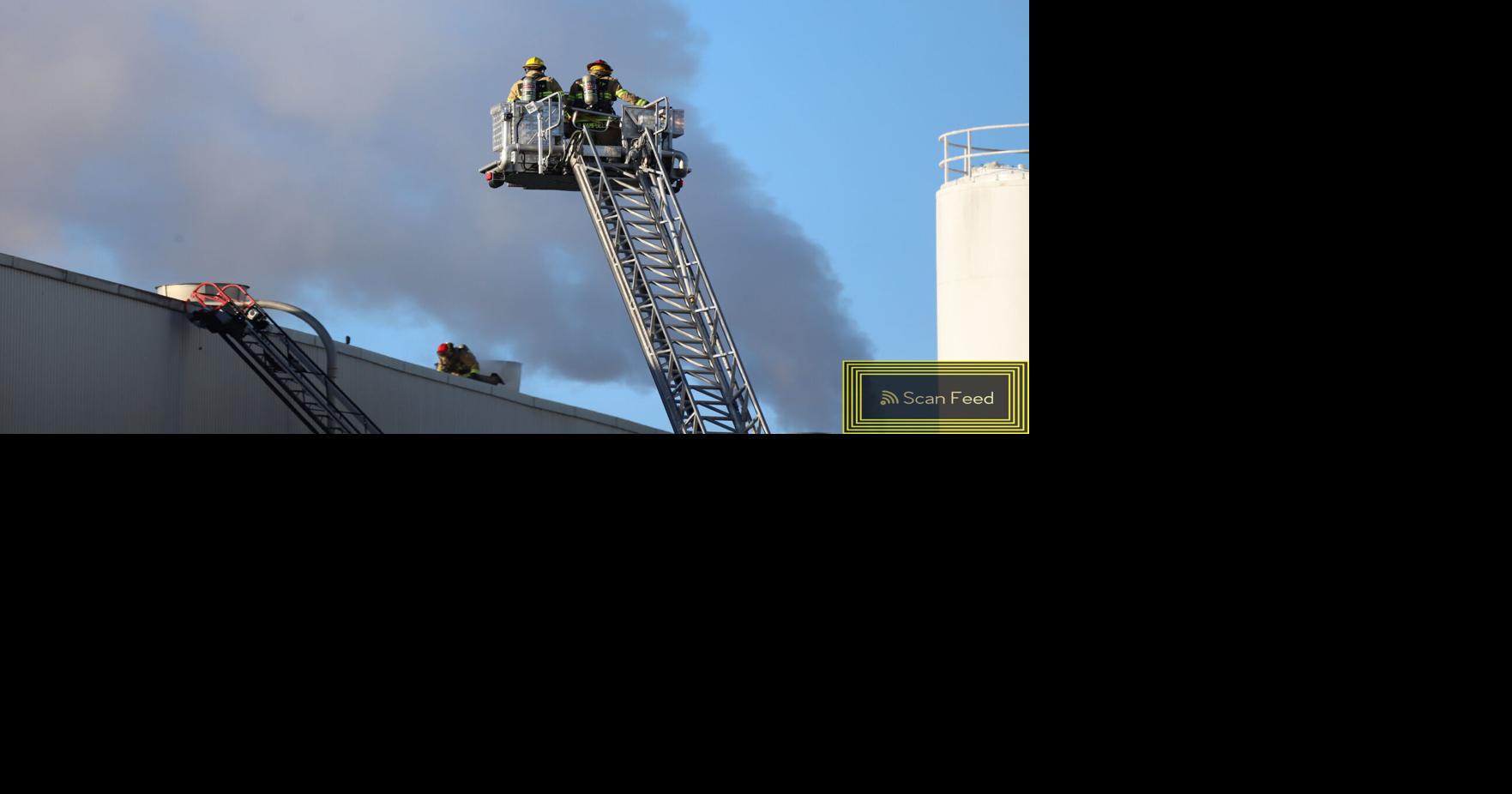 Fire spreads through exhaust system of Whitby plant