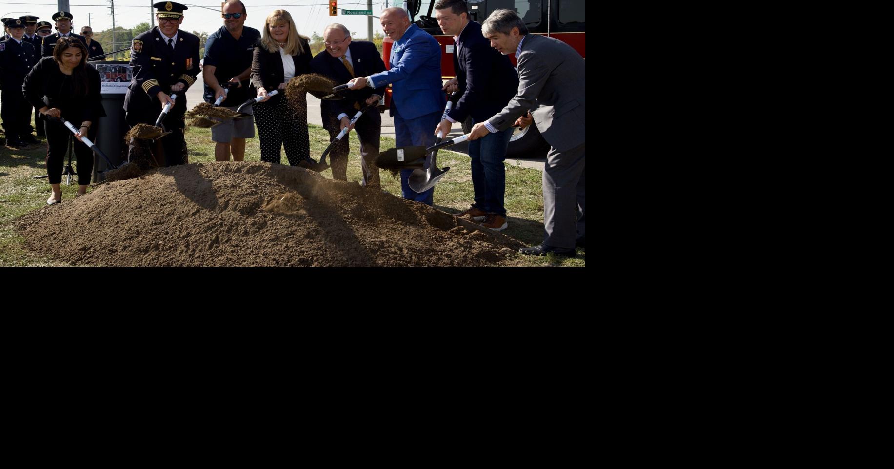 Town of Whitby celebrates groundbreaking of new fire station