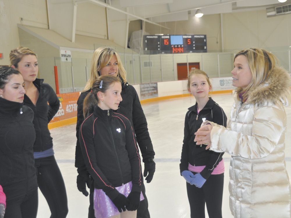 Former Olympic skater visits Courtice