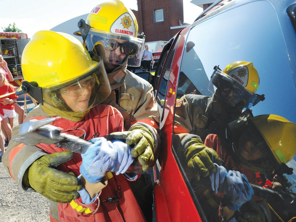 Clarington Junior Firefighters in full swing