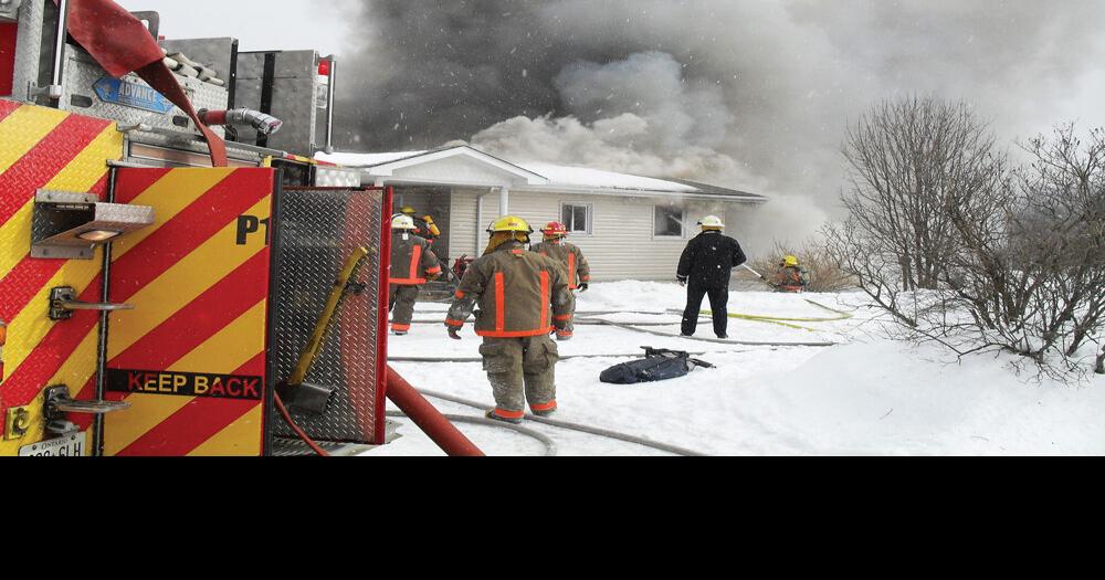 Clarington firefighter jumps from second storey fighting rural house fire