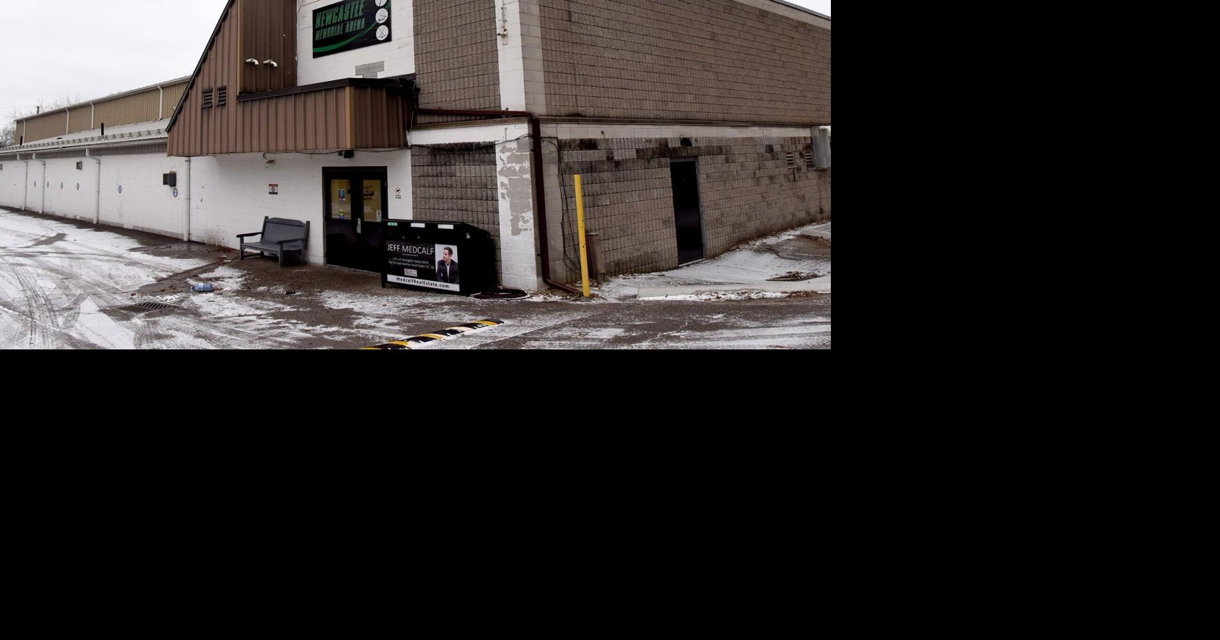 WHAT’S GOING ON HERE? Newcastle Memorial Arena renovations begin