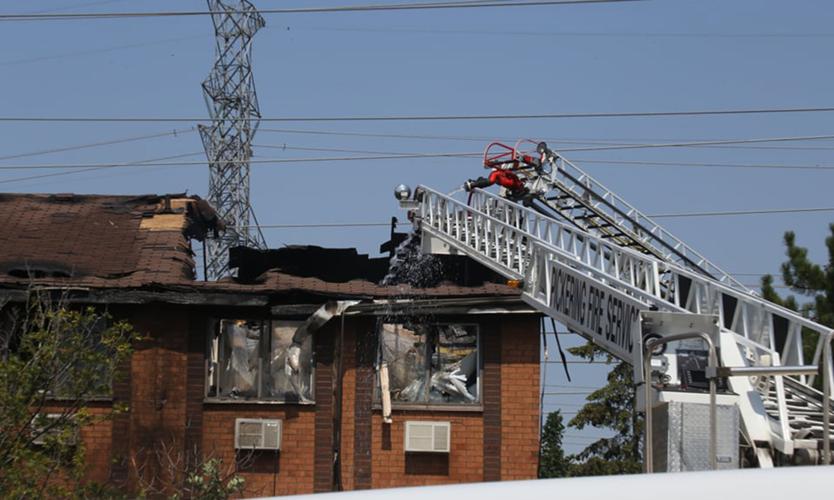 Fire severely damages houses in Pickering