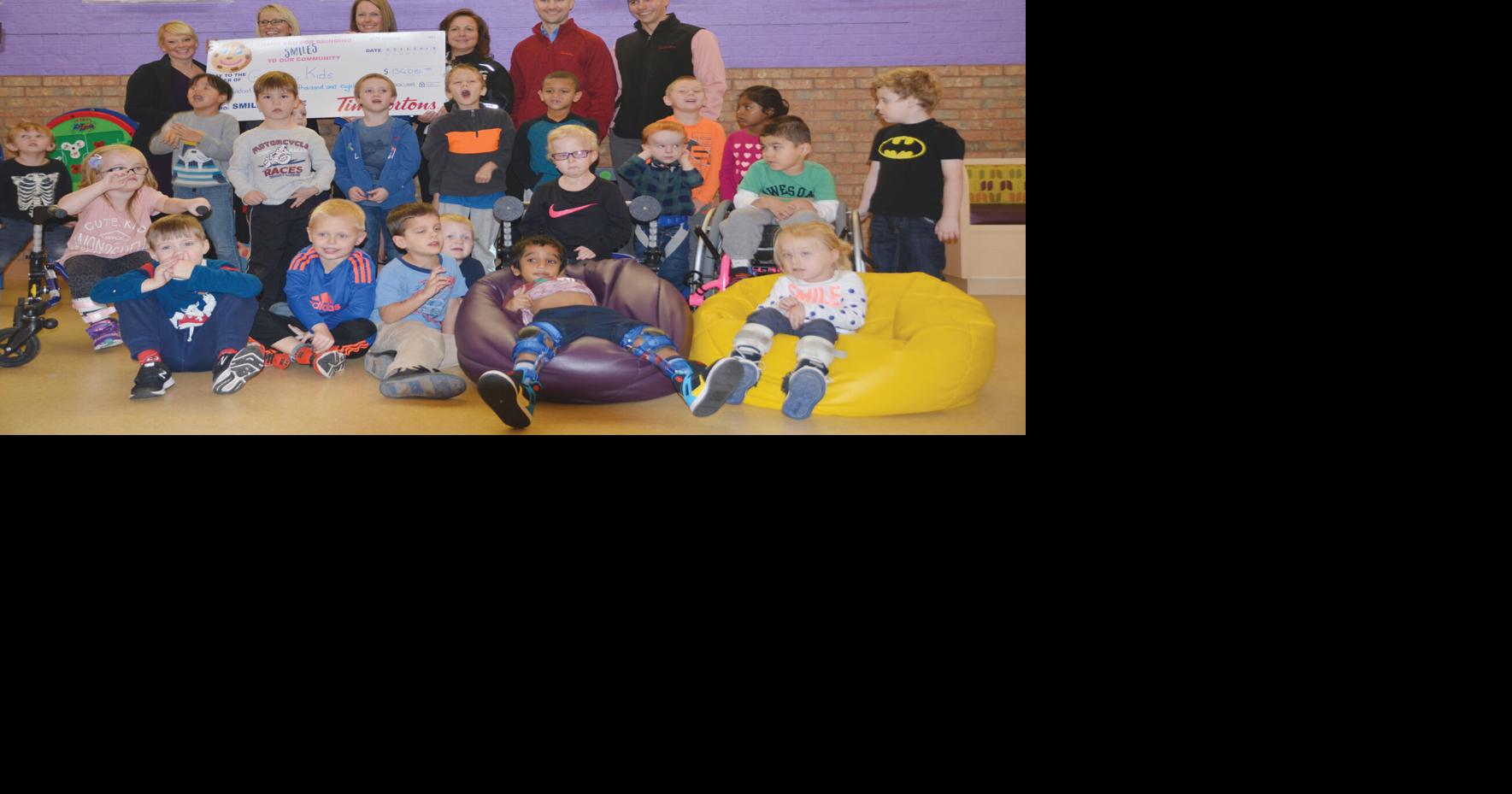 Tim Hortons presents Grandview Kids with a $136,081 cheque to help get ...