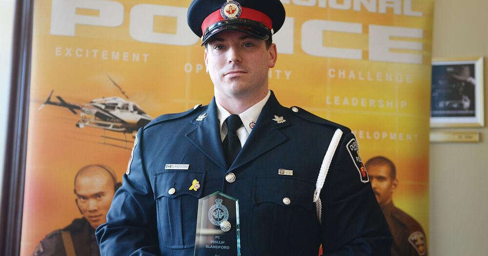 Durham cop who pulled man from burning van among officers recognized at ...