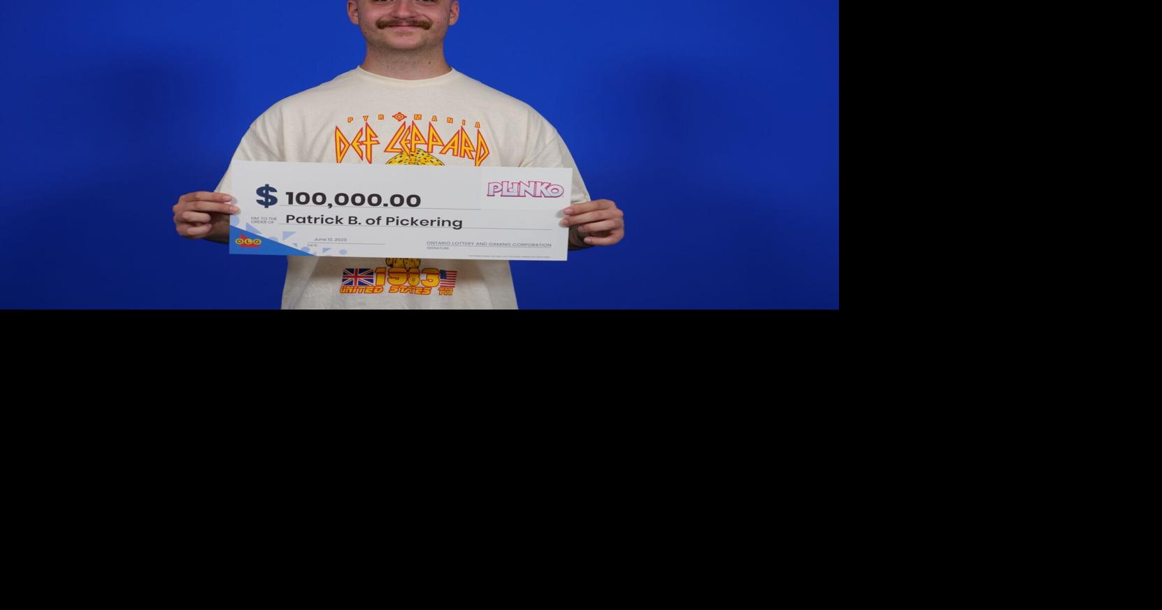 'It was nuts': Pickering man wins $100,000 playing lottery
