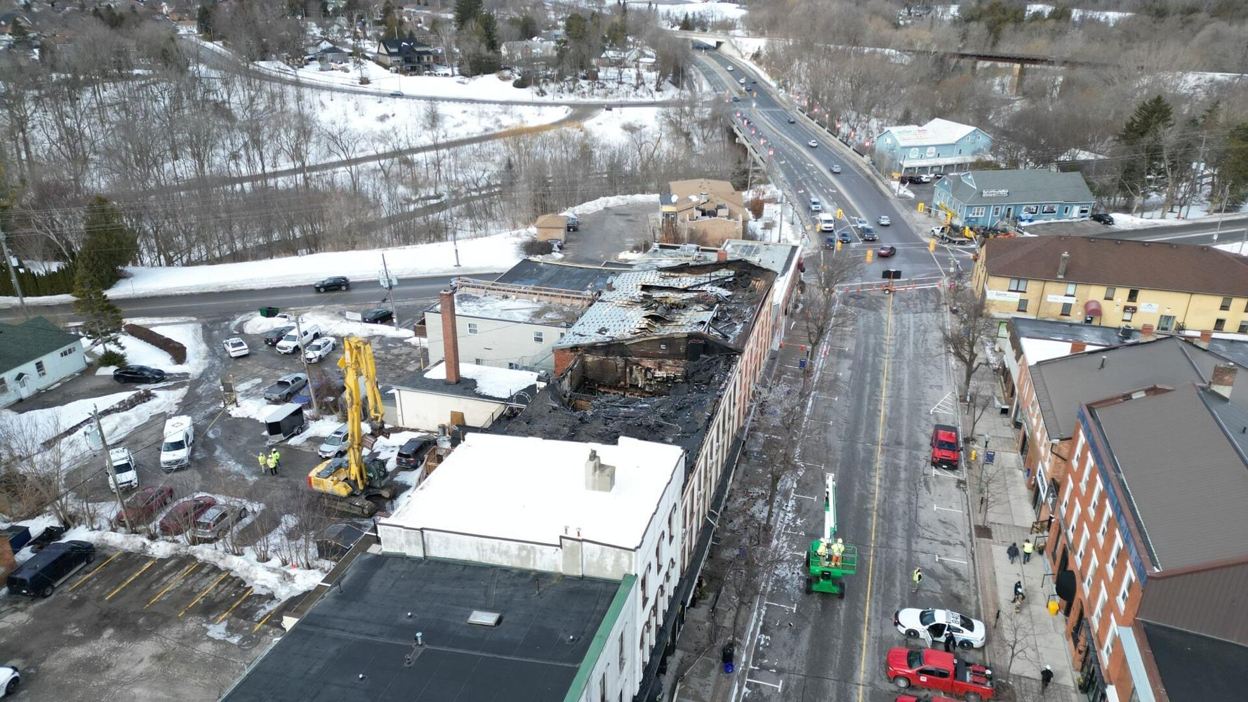 Investigation continues into downtown Bowmanville fire