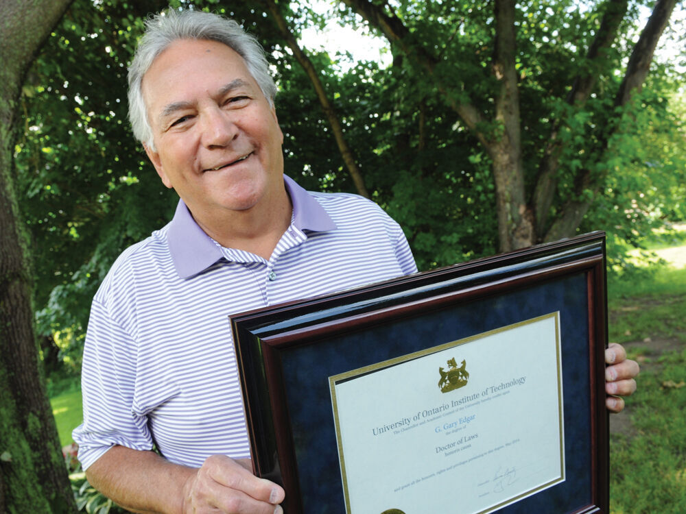 Scugog Island man honoured for commitment to community