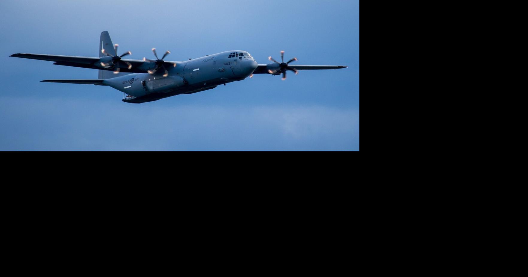 Military aircraft spotted in Ajax in search for Jet Skier