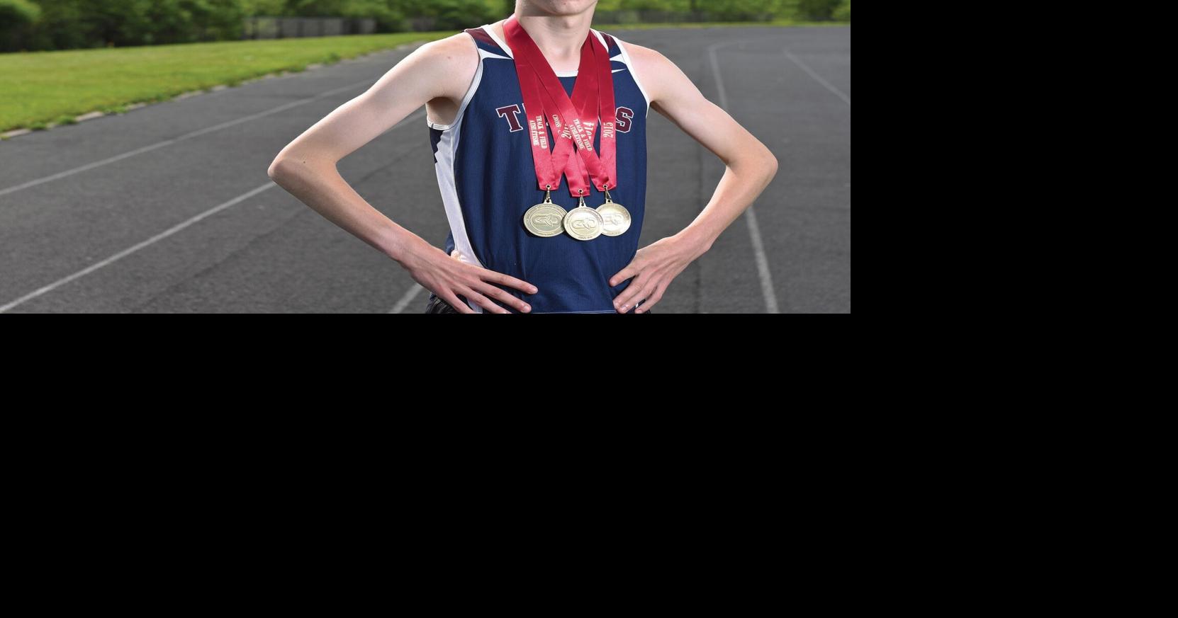 Whitby's Thomas Witkowicz runs off with three OFSAA gold