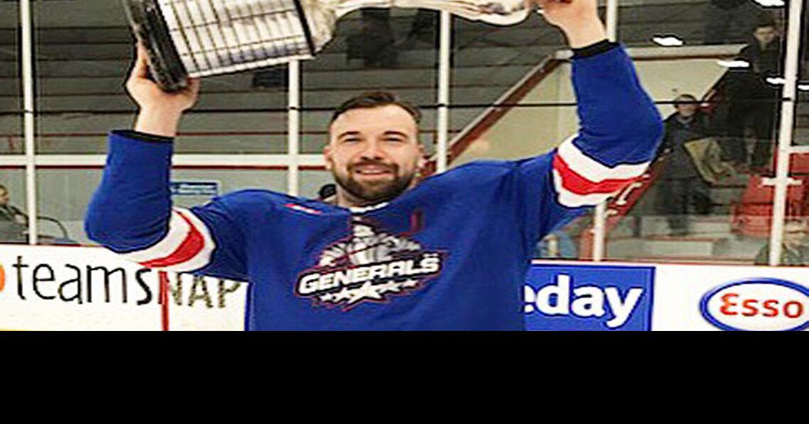 Oshawa's Justin Sawyer caps hockey career with Allan Cup win