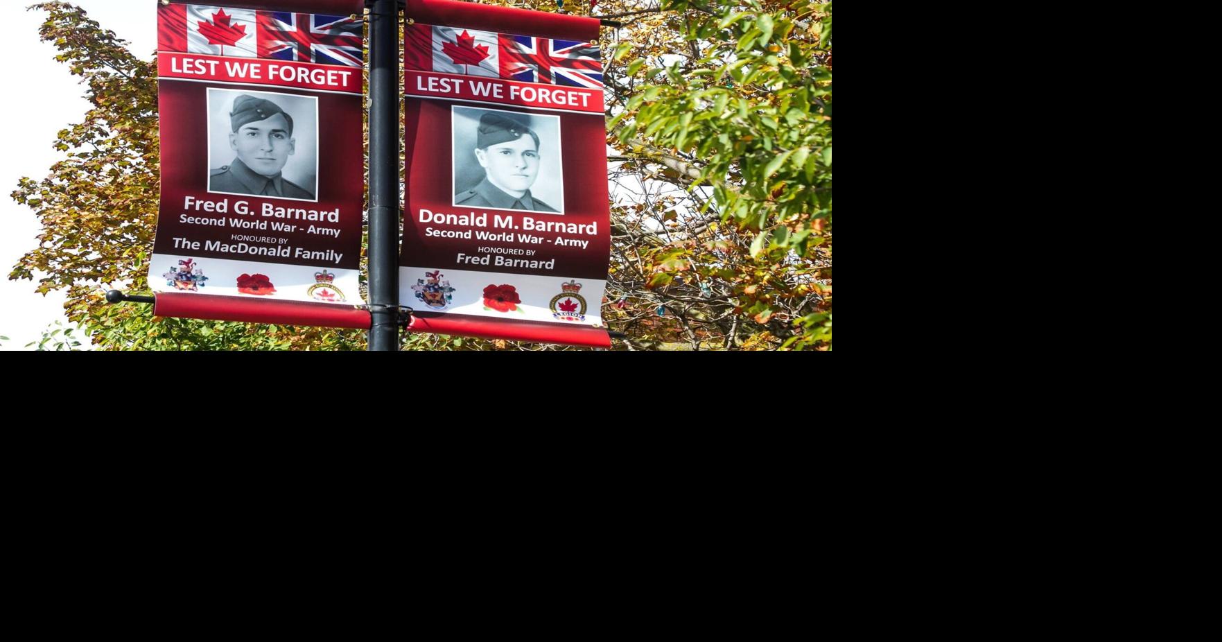Uxbridge selects 21 veterans’ names for future street signs