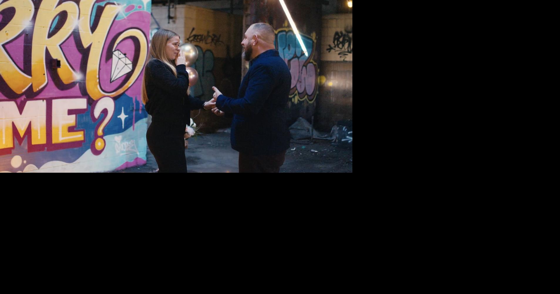 Bowmanville graffiti mural doubles as surprise proposal