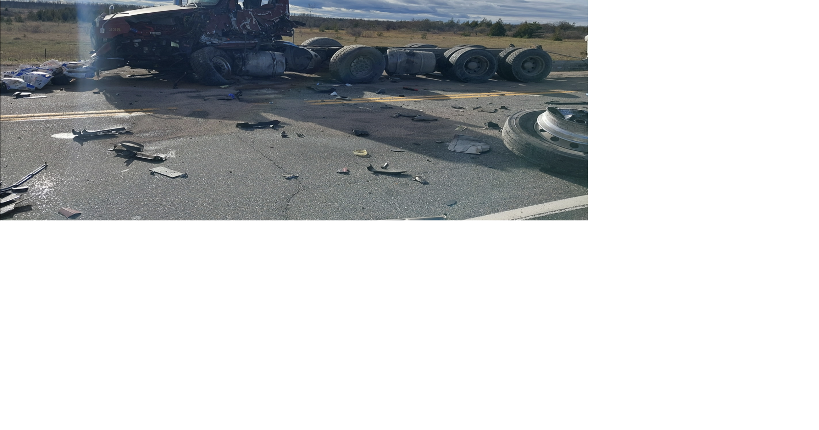 Brock Township roadway reopens after dump trucks crash: OPP