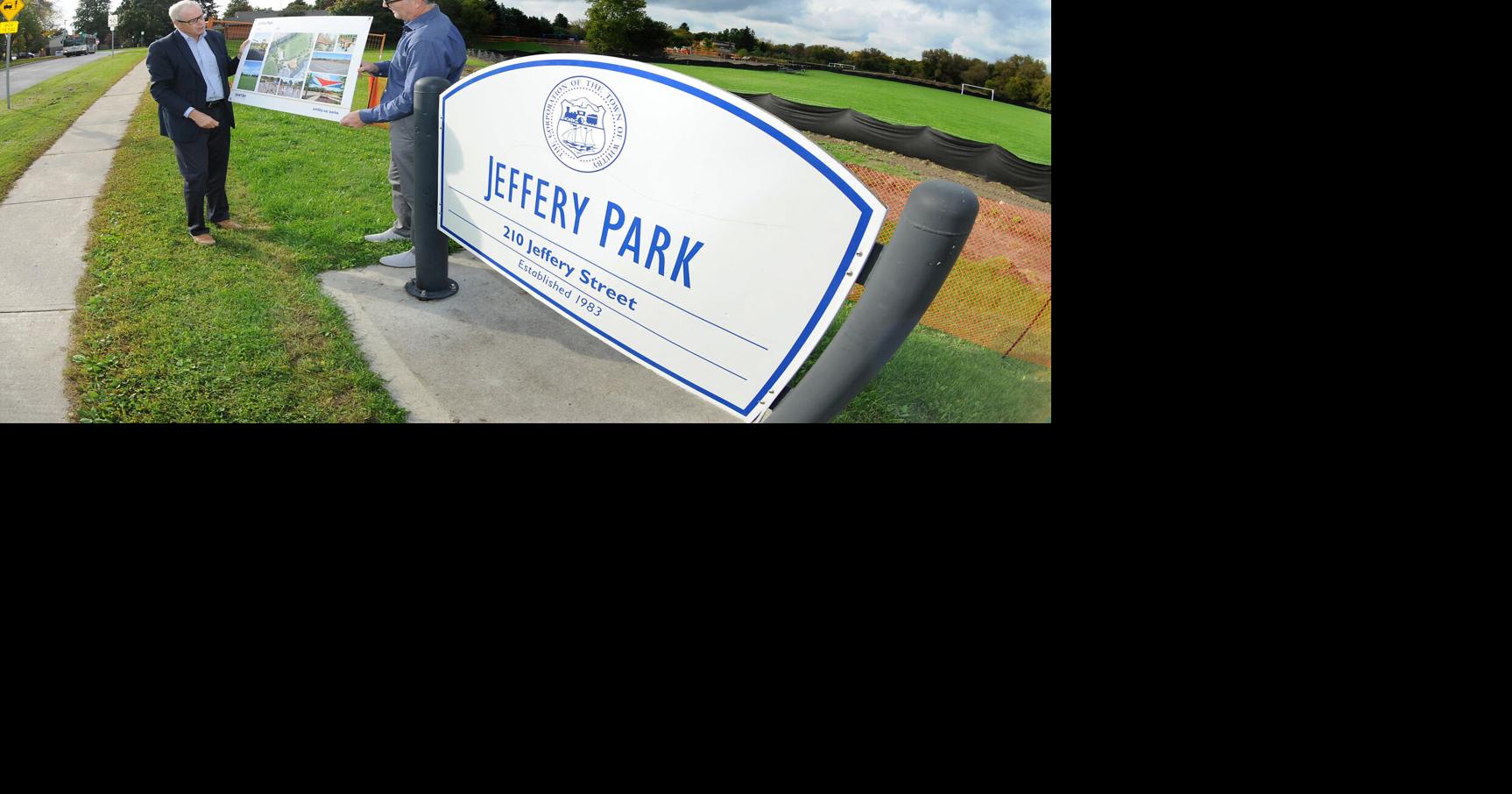 Jeffery Park in Whitby undergoing redevelopment