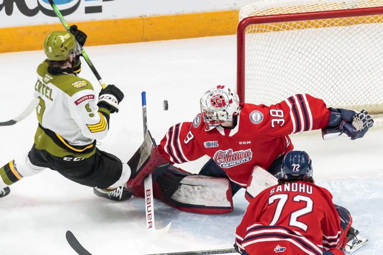 Oshawa Generals gain 2-0 edge over North Bay in East final