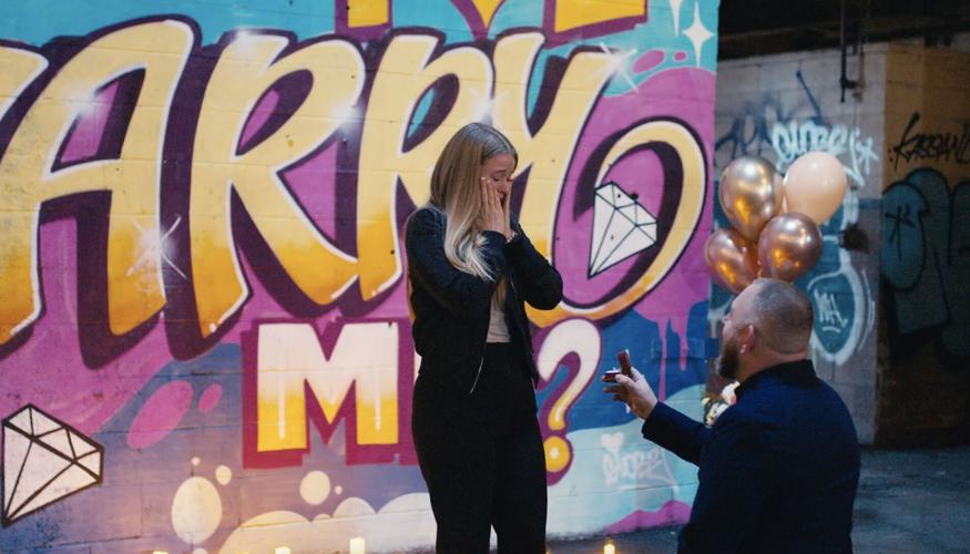 Bowmanville graffiti mural doubles as surprise proposal