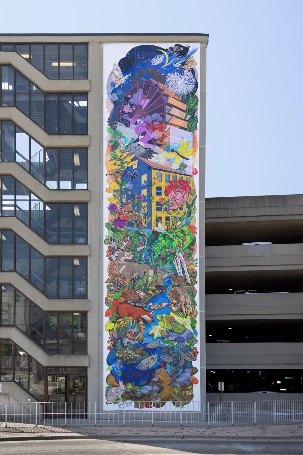 Artist Dani Crosby’s mural celebrates Oshawa heritage