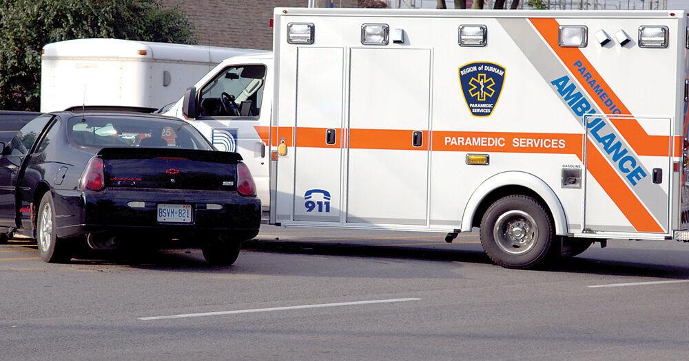 Durham EMS ambulance involved in Oshawa collision