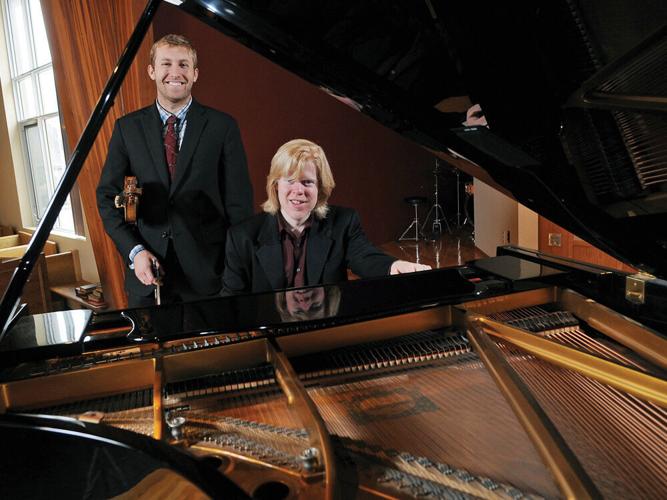 David and David performing in Bowmanville