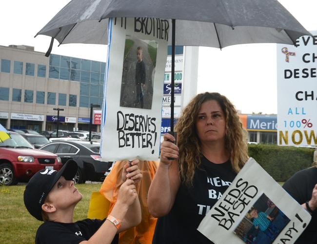 Durham parents protest 6 months of autism funding woes