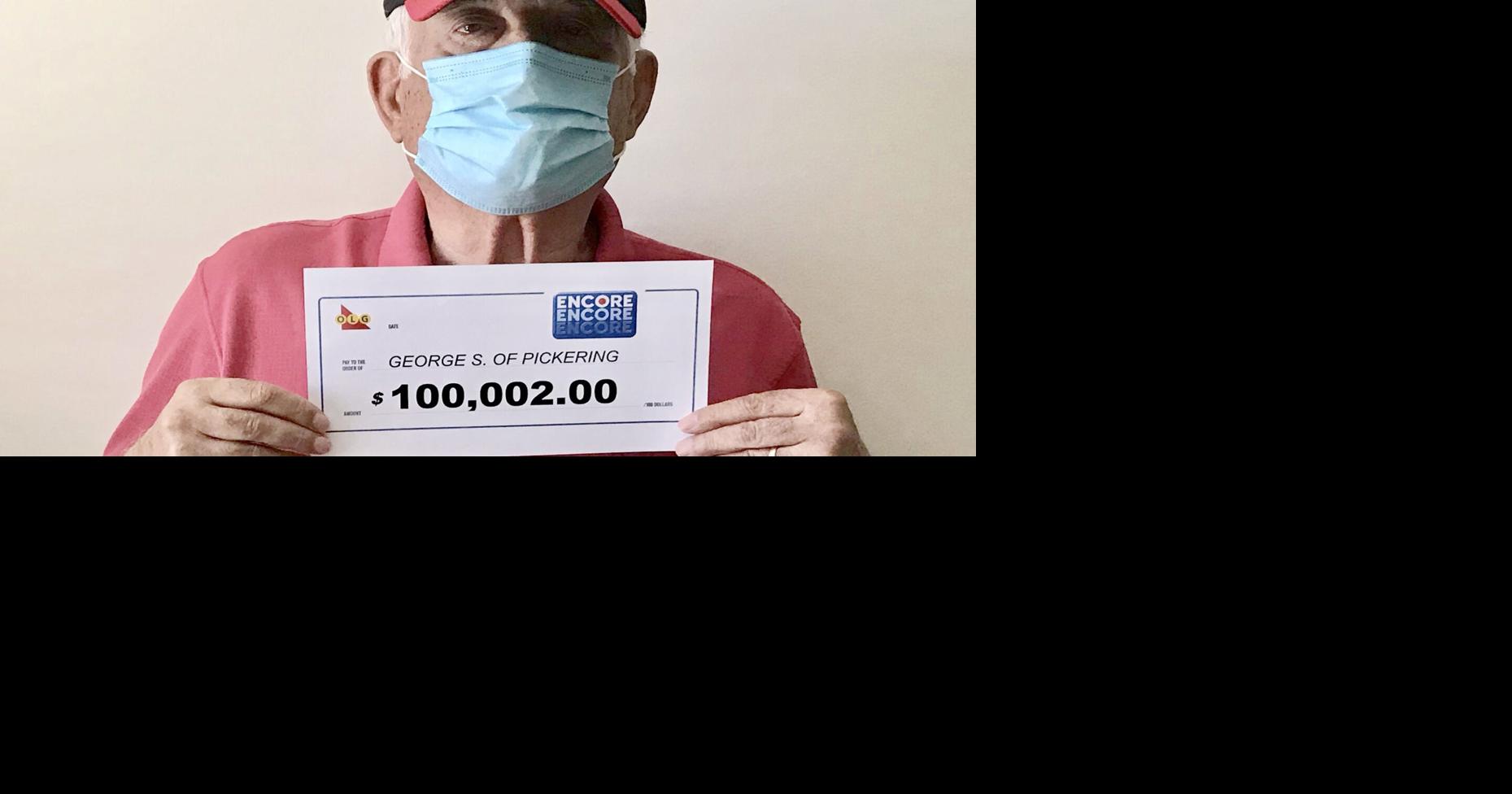 Pickering man wins big playing lottery
