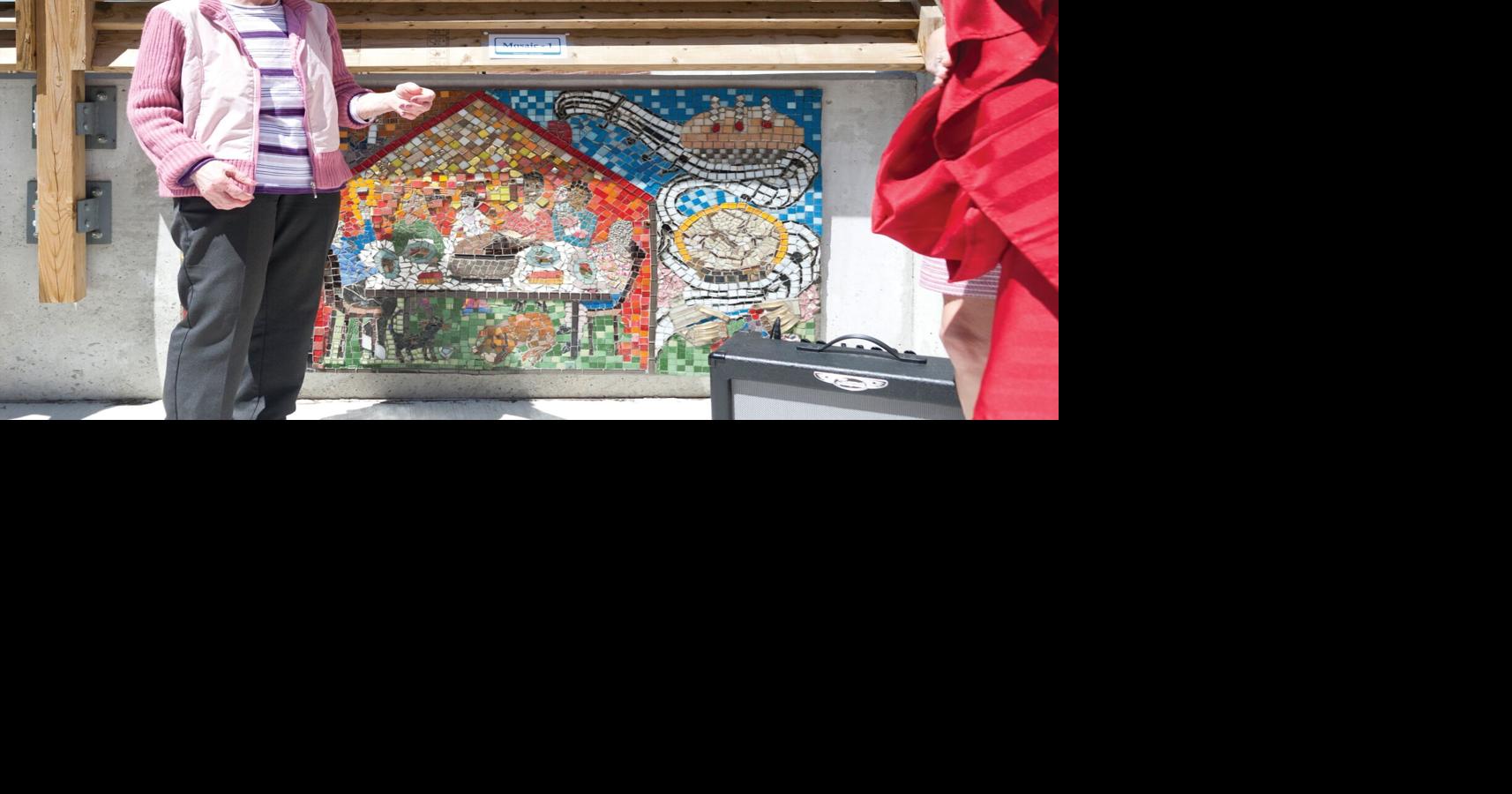 Art and memories combine for stunning mosaics at Fairview Lodge in Whitby