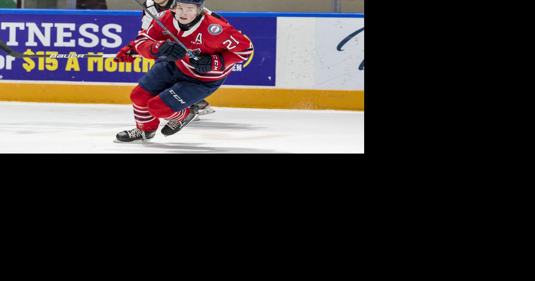 Calum Ritchie playing for Canada again at U18 championships