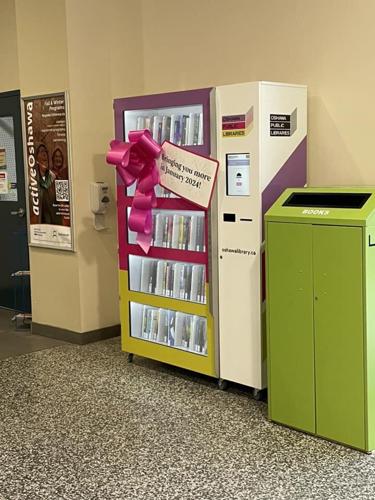 Lending library vending machine launches in Oshawa