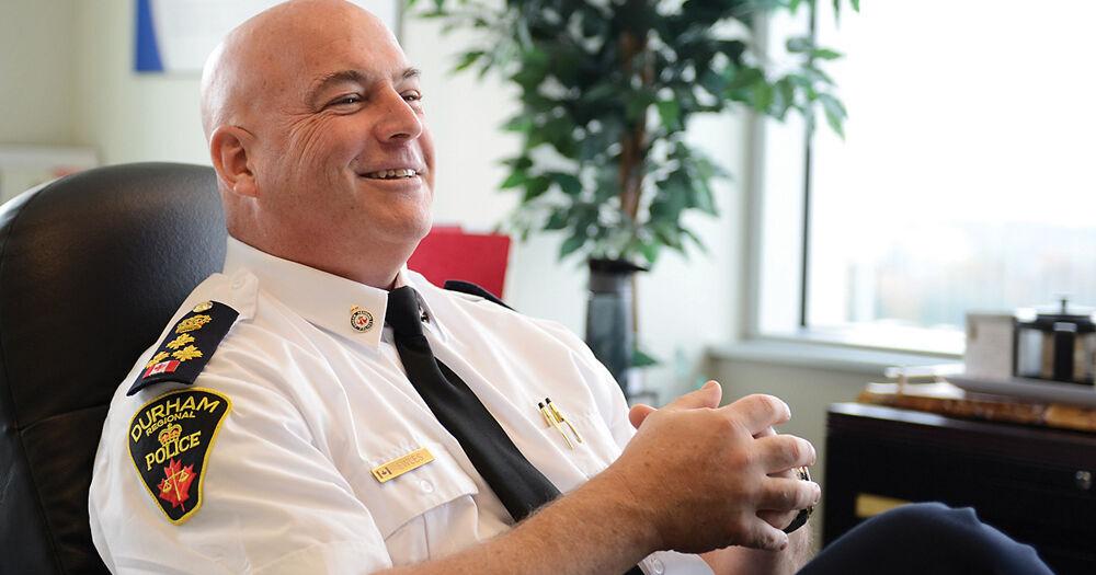 Durham police Chief Mike Ewles announces plan to retire