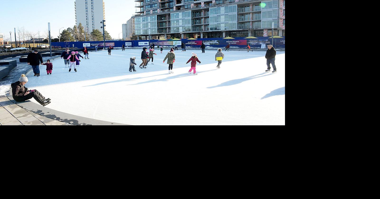 Ajax outdoor rink now open for skaters