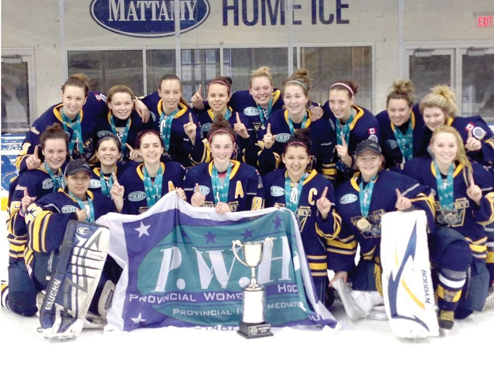 Whitby Junior Wolves complete PWHL sweep