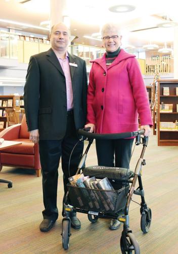 Bowmanville library improves accessibility with donated walker