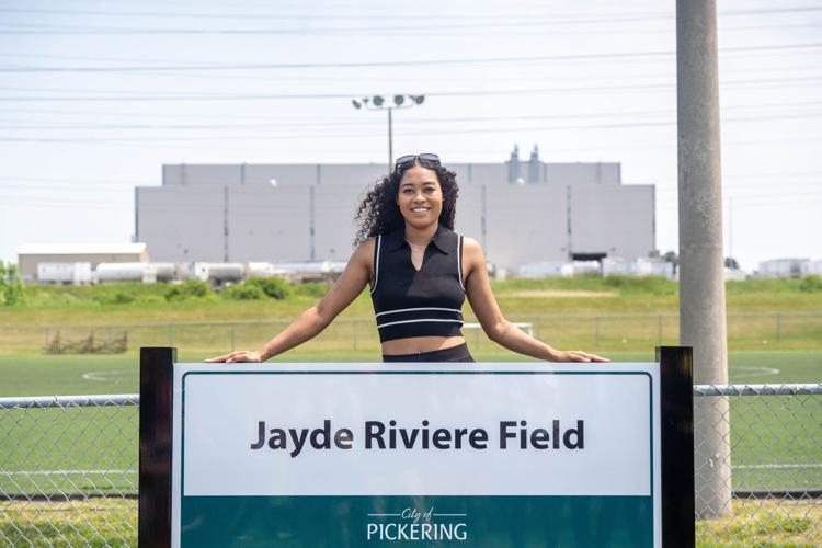 Pickering renames Kinsmen Football Field after Jayde Riviere