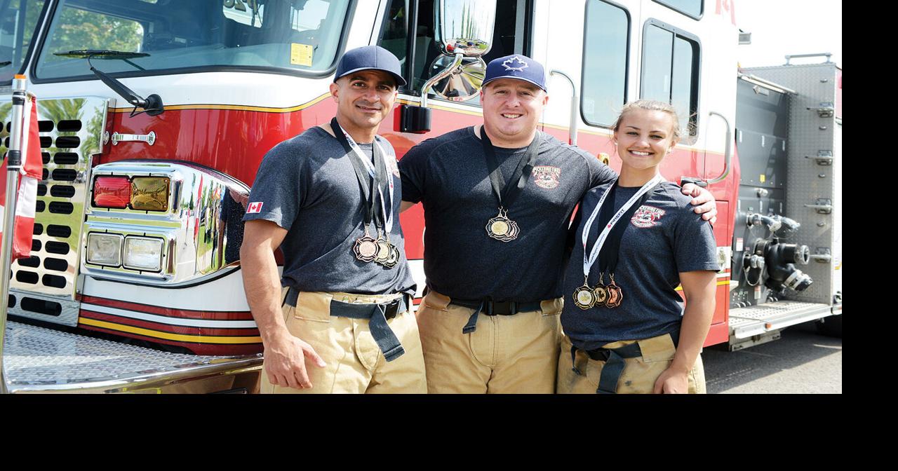 Pickering firefighters win two gold medals at SCOTT FireFit ...