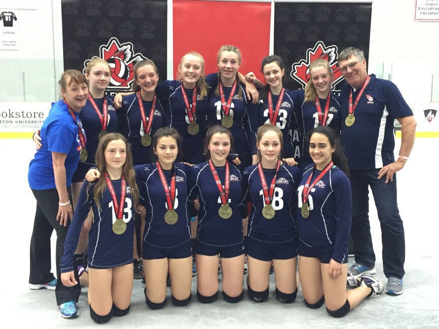 DRVC 14U girls' volleyball team takes gold at nationals