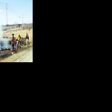 Clarington blazing into grass fire season