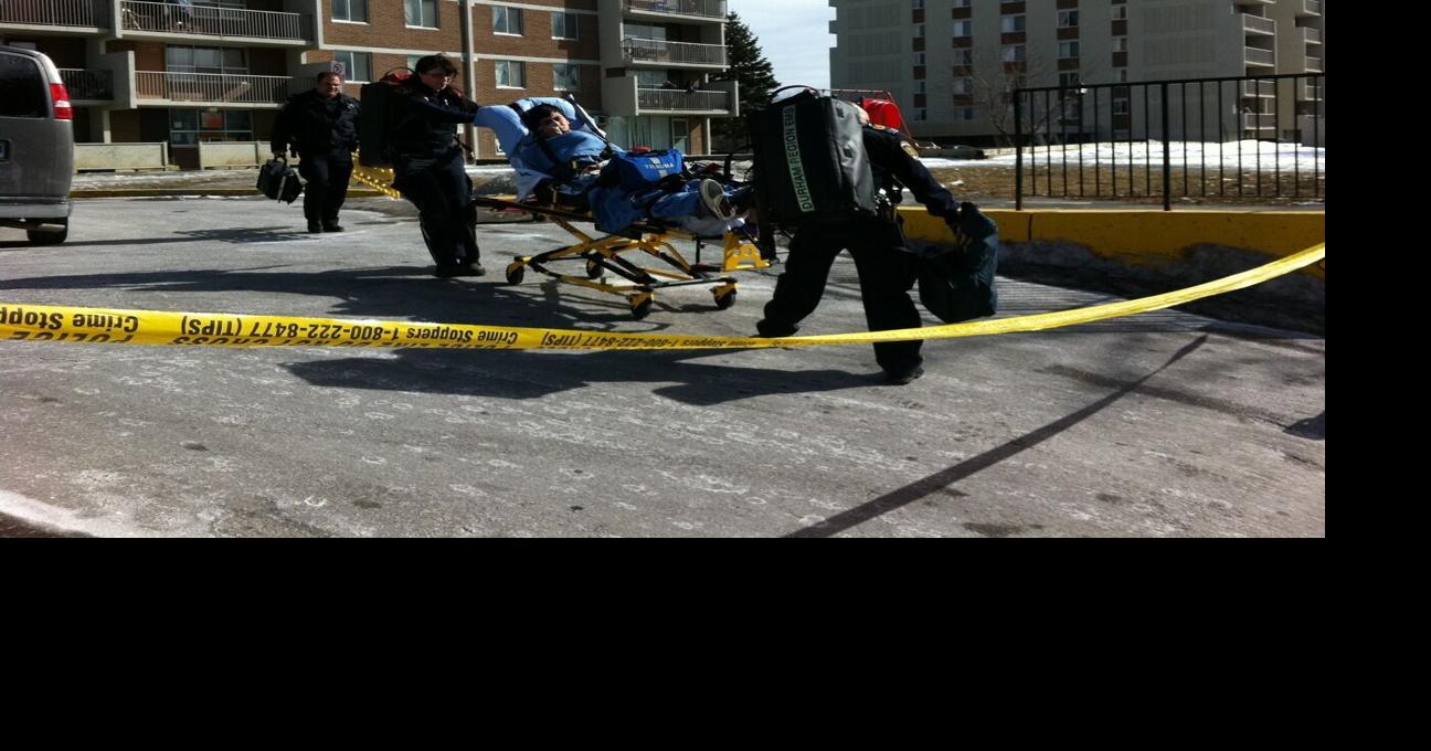 Police on scene of Whitby shooting