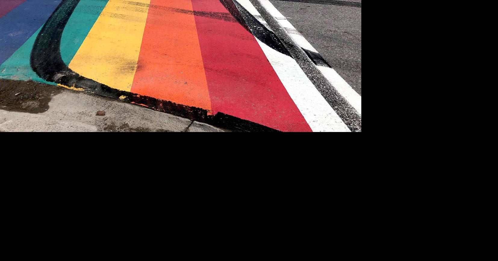 POLL: LGBTQ-friendly crosswalk in Bowmanville damaged by tire marks