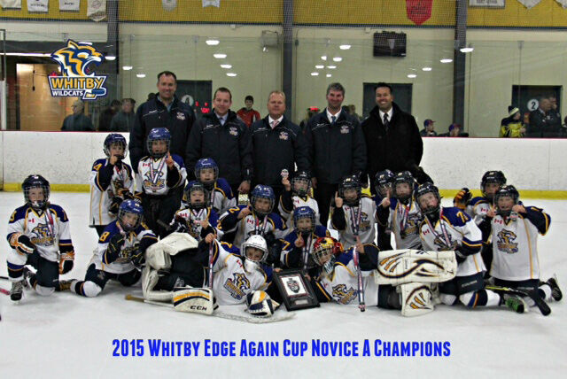 Whitby Wildcats novice A blue team finds the right edge