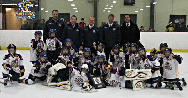 Whitby Wildcats novice A blue team finds the right edge
