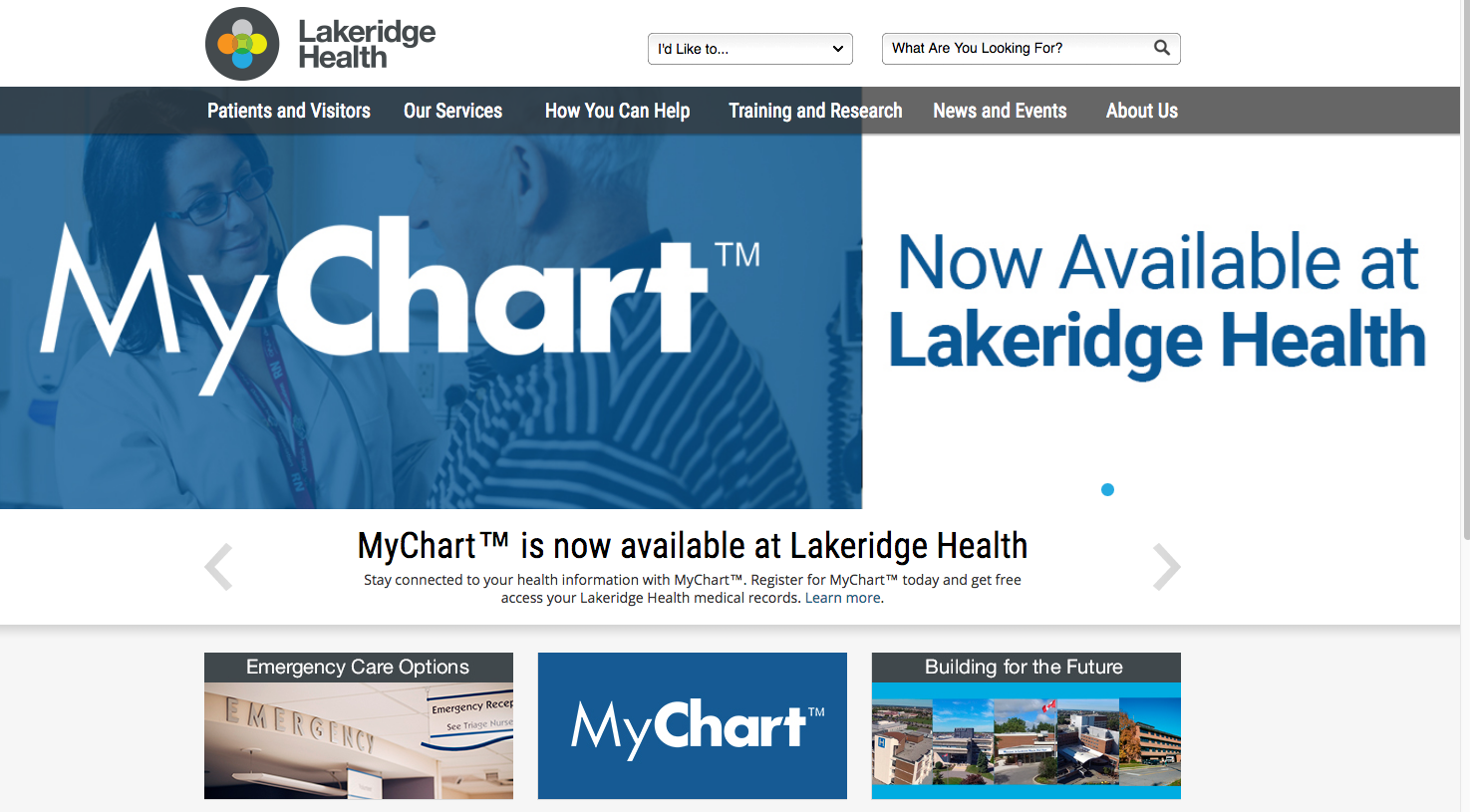 Lakeridge Health launches website feature allowing patients to manage ...