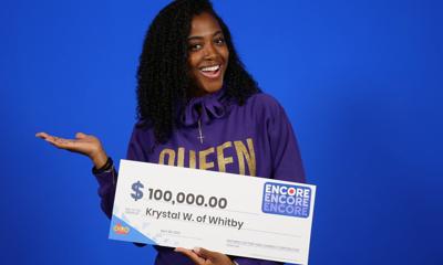 'A great restart': Whitby woman pockets $100K in lottery win