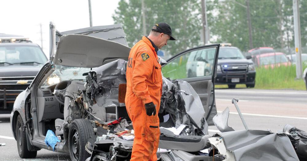 One dead, three hurt in Whitby 401 crash