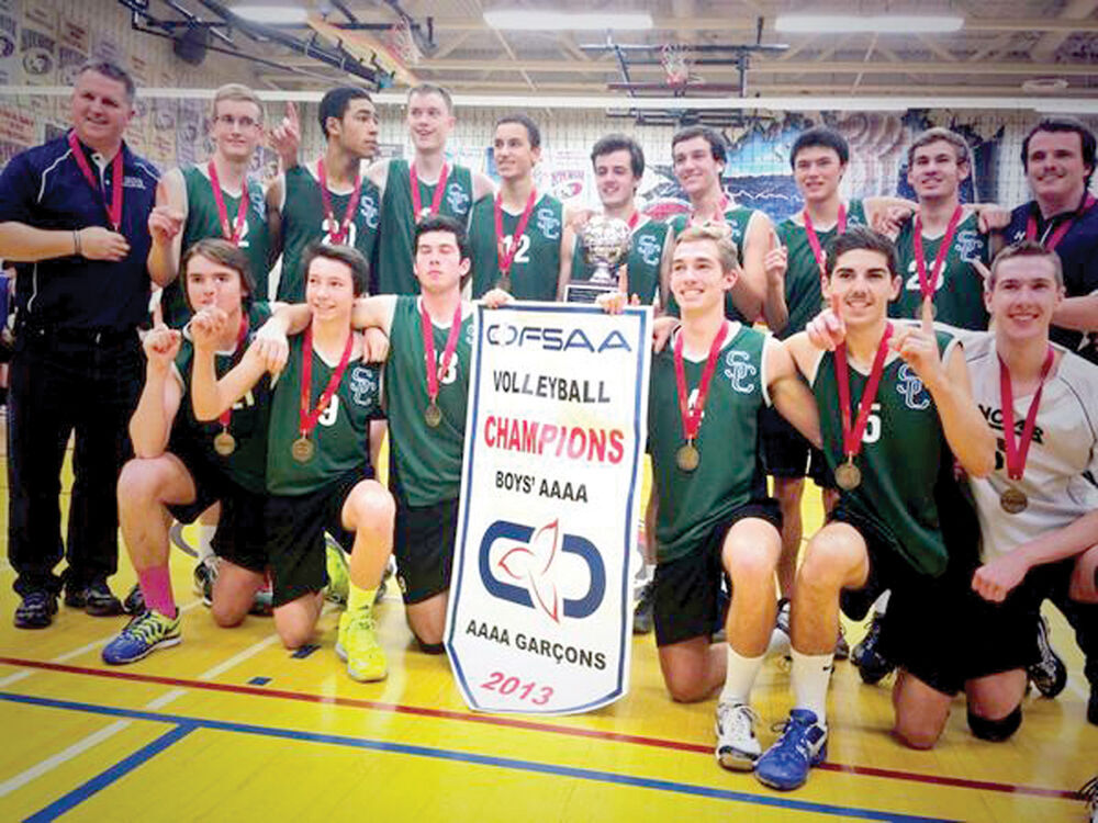 Whitby’s Sinclair Celtics win OFSAA gold in volleyball