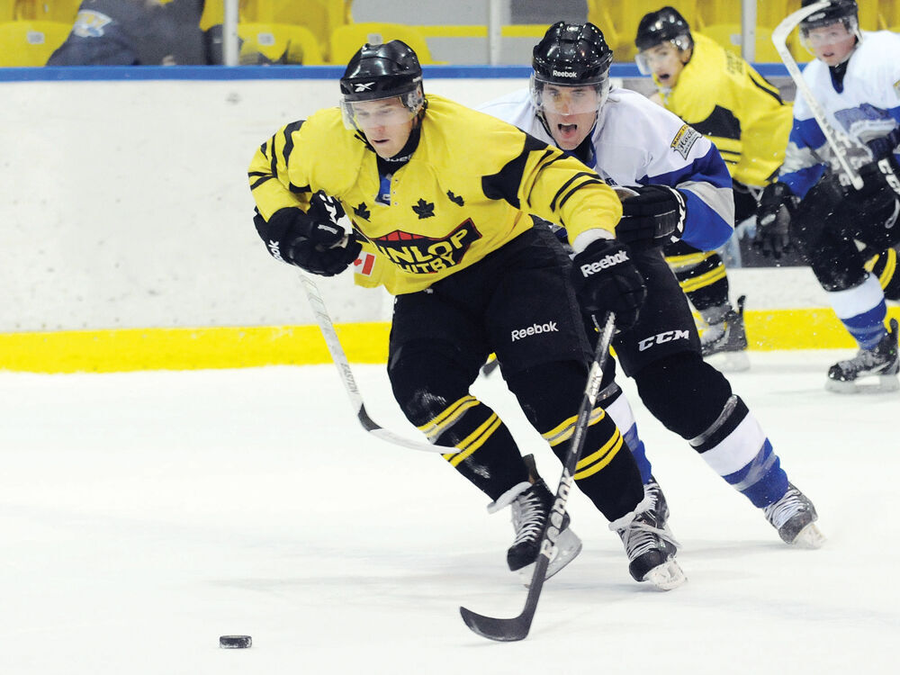 Whitby Dunlops vanquish Vipers in Allan Cup Hockey opener